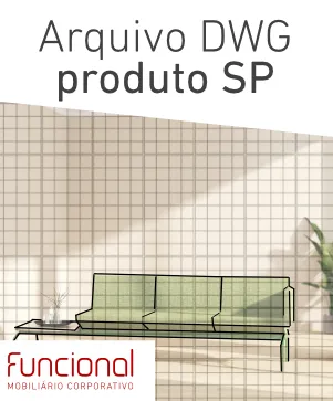 Biombo Autoportante Space | Funcional Mobiliário Corporativo