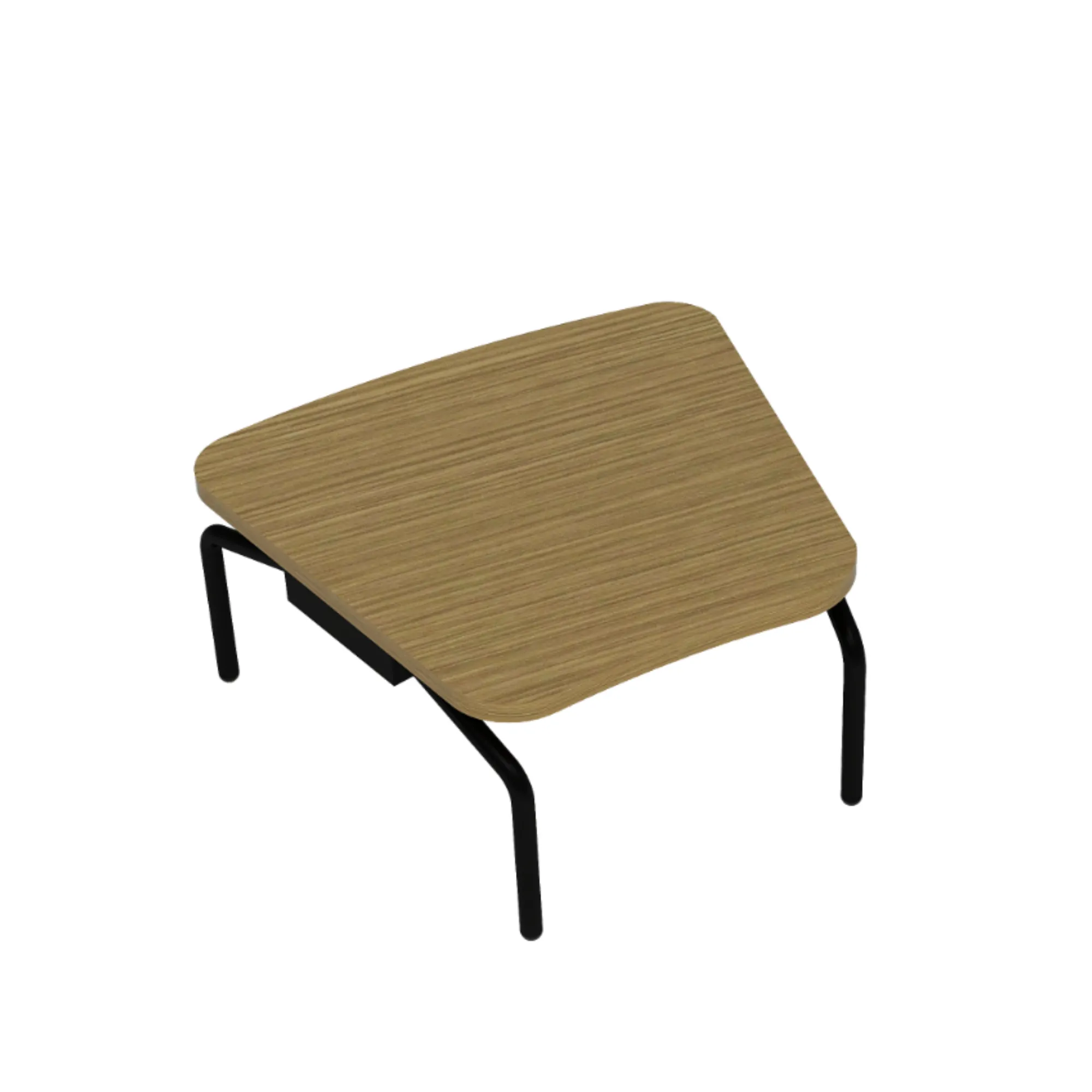 Módulo Mesa Curvo 22,5° Côncavo Space | Funcional Mobiliário Corporativo